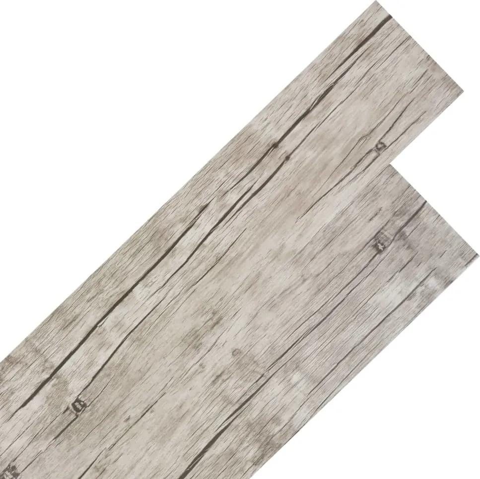 vidaXL Podlahová krytina PVC 5,02 m² 2 mm samolepicí [146601] Barva: šedý vzor