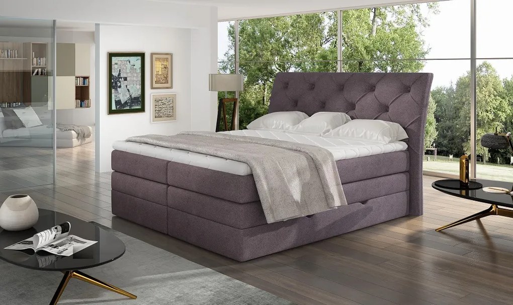 Mirabel boxspring postel 160X200 Materiál / Dekor: Dora 96