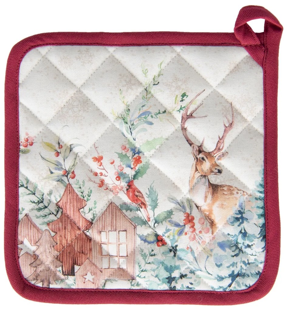 Chňapka -podložka Dearly Christmas - 20*20 cm