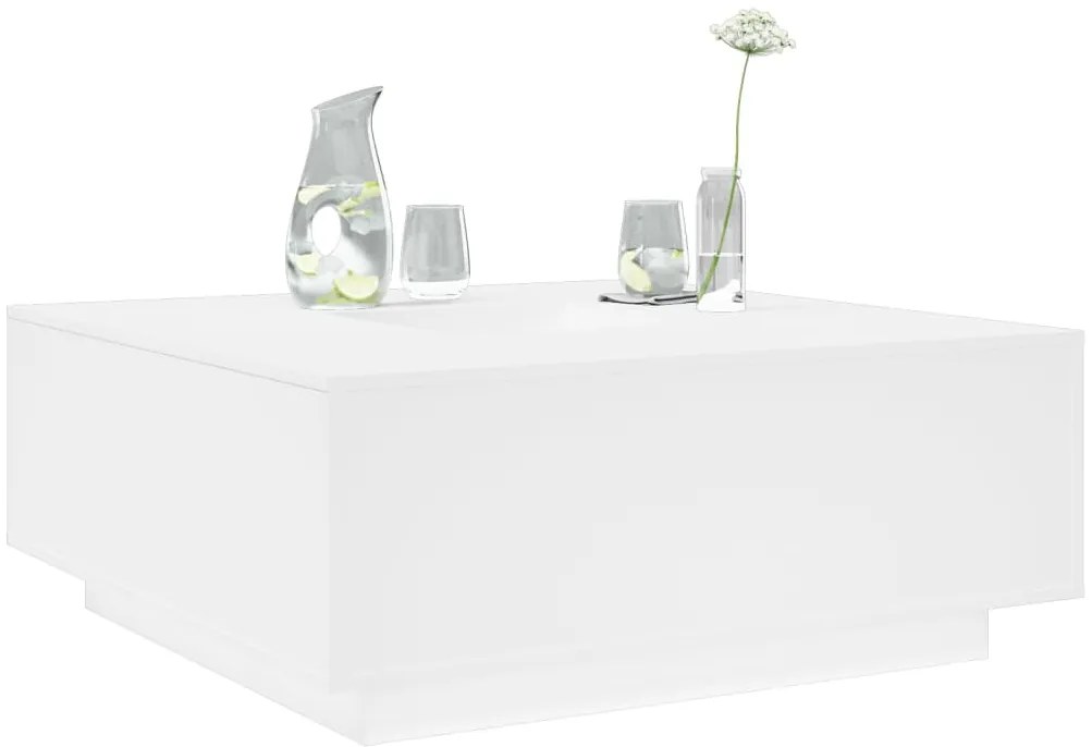 Konferenční stolek bílý 100 x 100 x 40 cm kompozitní dřevo 3284049