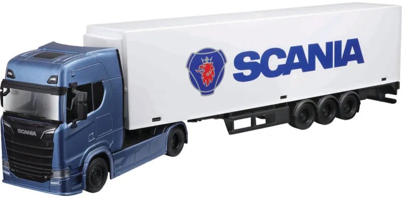 Bburago scania 770 s 1:43 s návěsem scania