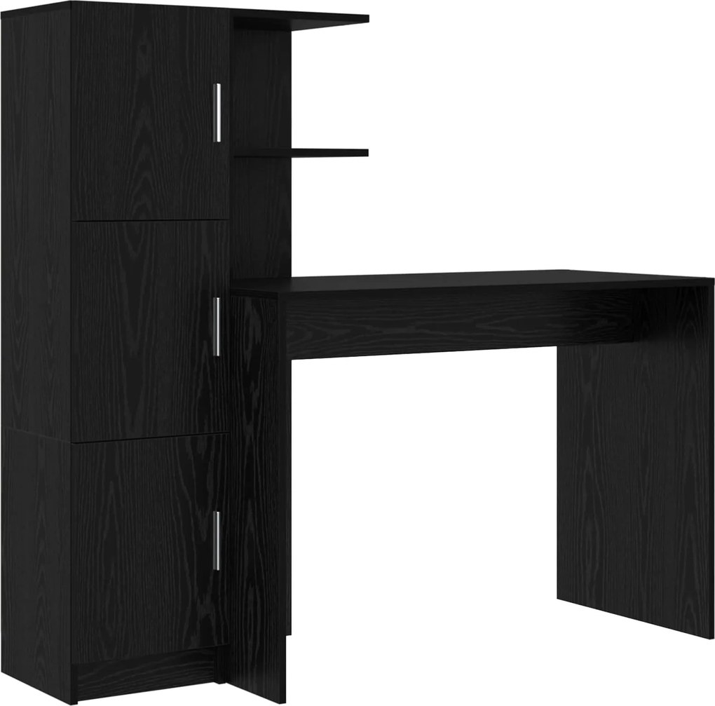 Stůl Černý dub 133.5 x 50 x 124 cm 2 ks 3337290