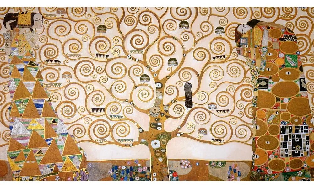 Reprodukce obrazu Gustav Klimt Tree of Life, 90 x 50 cm