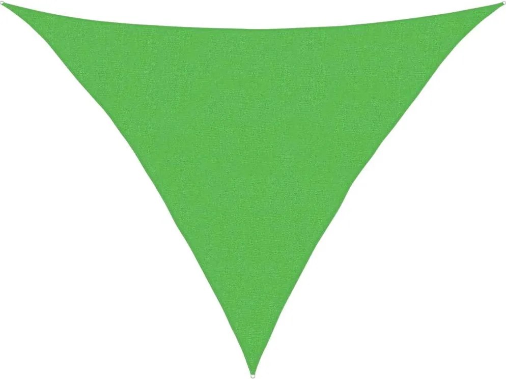 Stinicí plachta 160 g/m² světle zelená 2,5 x 2,5 x 3,5 m HDPE 311306