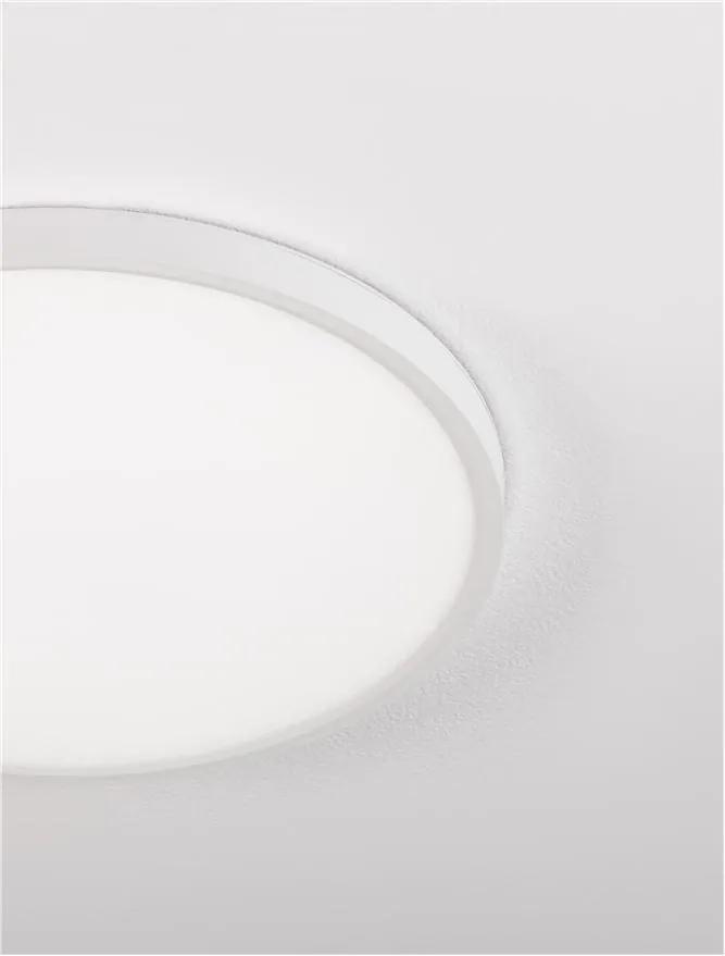 Nova Luce Stropní LED svítidlo DIXIE, ø 40 cm, 36W 3000K/4000K/6500K Barva: Bílá