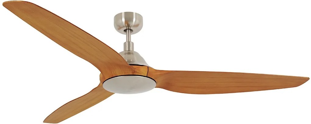 Stropní ventilátor Beacon Airfusion Type A 154 broušený chrom - Teak