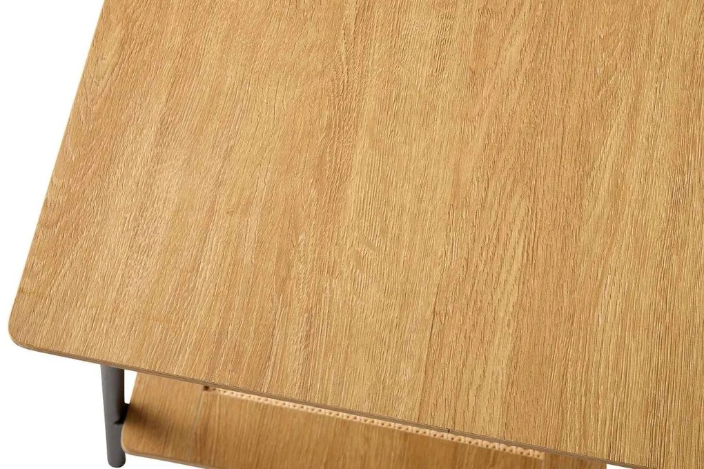 Designový odkládací stolek Lakshmana II 45 cm přírodní dub