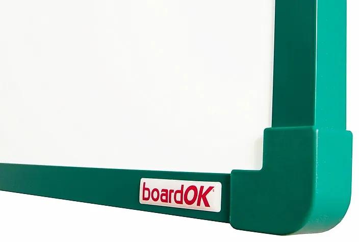 Magnetická tabule K 150x120 (AL rám zelený)