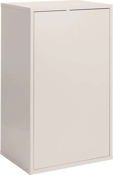 Světle šedý nástěnný koš na prádlo Laundry Box – ReCollector