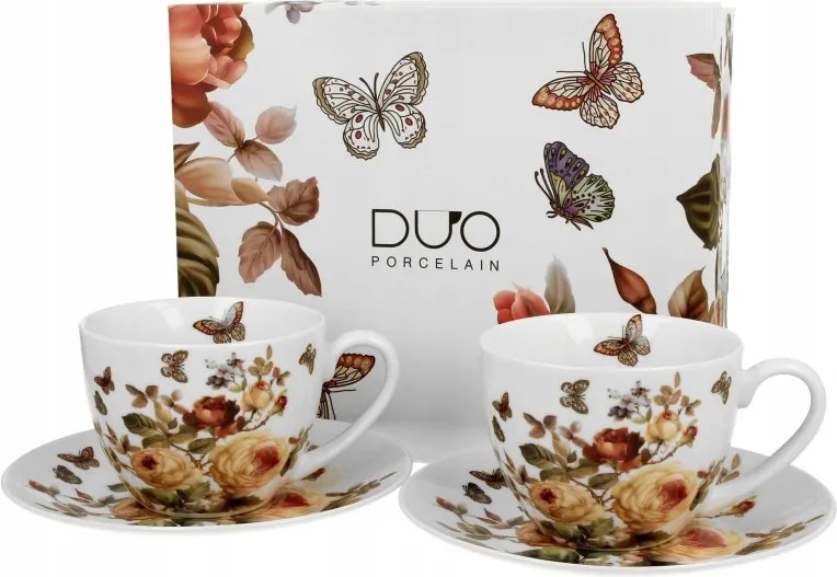 Sada dvou šálků z porcelánu Zahra Duo