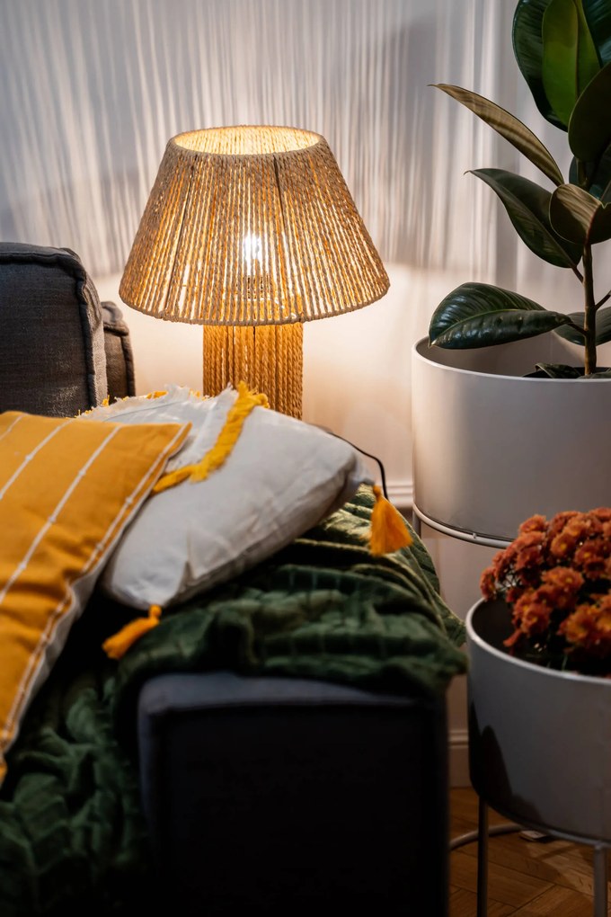 Stolní lampa boho ADRIA, výška 38 cm