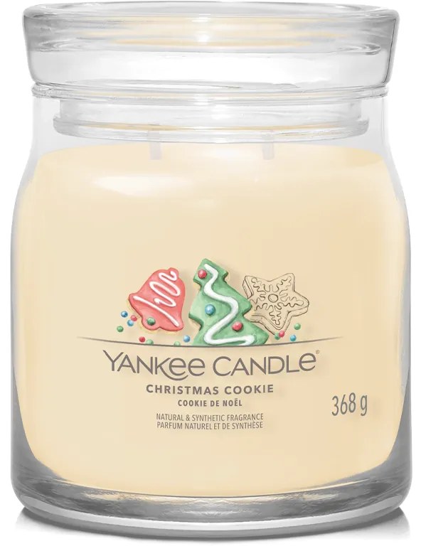 Yankee Candle – Signature svíčka Christmas Cookie (Vánoční cukroví) Velikost: velká 567 g