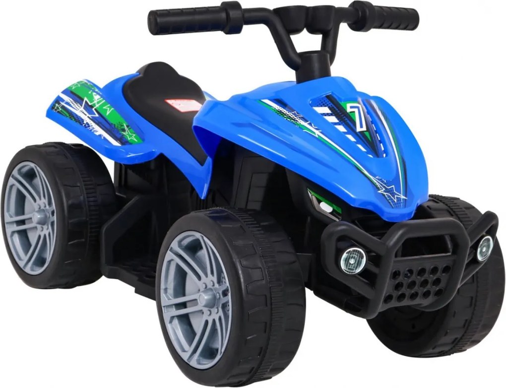 Ramiz Čtyřkolka Little Monster na baterie pro nejmenší modrá + pohon 25W