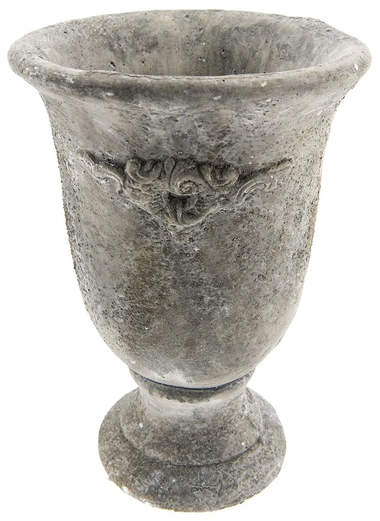 Dekorativní kamenná váza antik - Ø 16*22 cm Clayre & Eef