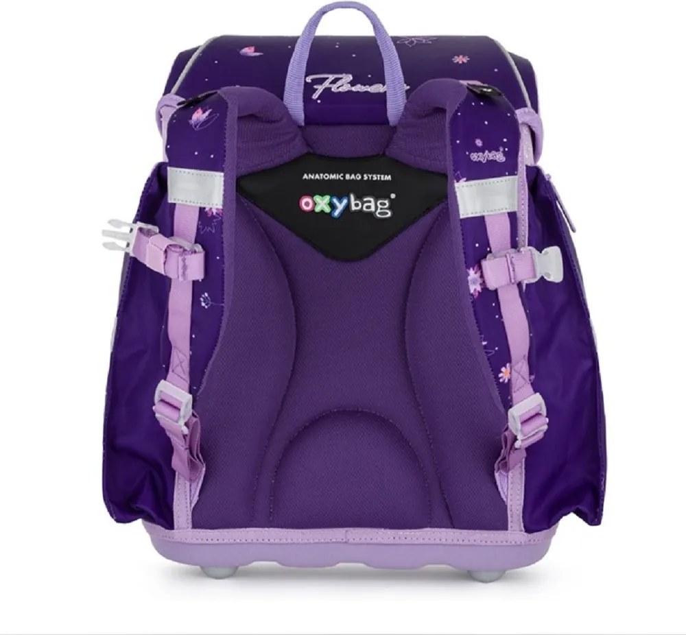 Oxybag PREMIUM LIGHT - školní aktovka Flowers