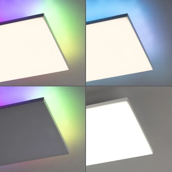 Leuchten Direkt 15561-16-LED RGB Stmívatelné stropní svítidlo CONRAD 27W/230V+DO