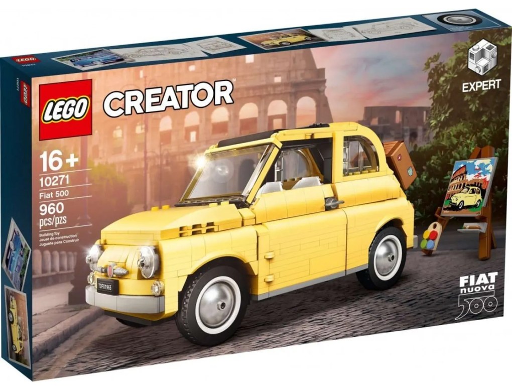Lego stavebnice lego creator 10271 fiat 500