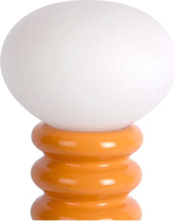 Oranžová keramická stolní lampa (výška 33,5 cm) Catania Aro – Leitmotiv