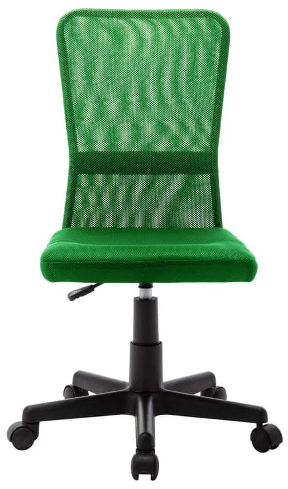 Petromila Kancelářská židle zelená 44 x 52 x 100 cm síťovina textil