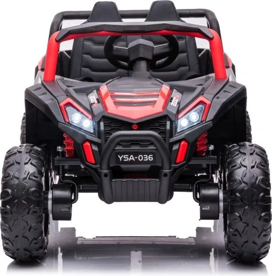 LEAN CARS Elektrické auto na baterie YSA036 červené 4x4