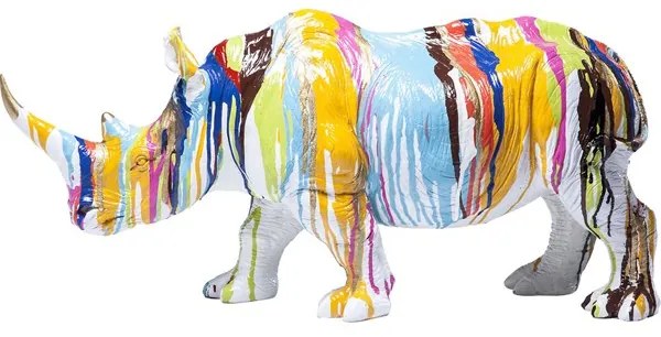 Dekorativní figurka Rhino Colore 26 cm