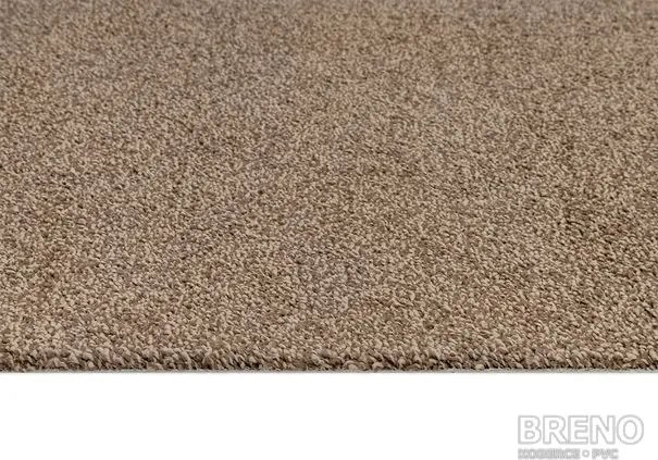 Breno Metrážový koberec MOUNT TWIST 90 světle hnědý, šíře 500 cm, Hnědá