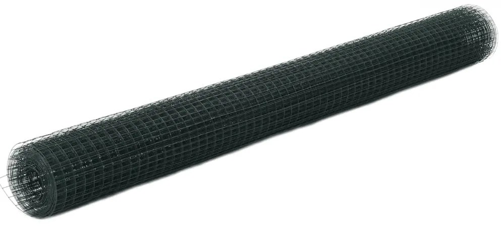 Pletivo ke kurníku ocel PVC vrstva 10 x 1,5 m zelené 143627