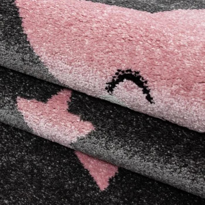 Ayyildiz koberce Dětský kusový koberec Kids 610 pink ROZMĚR: 160x230