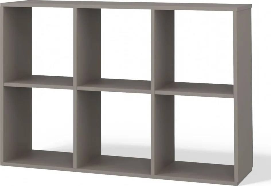 FALCO Regál Manja 2x3 šedá jíl