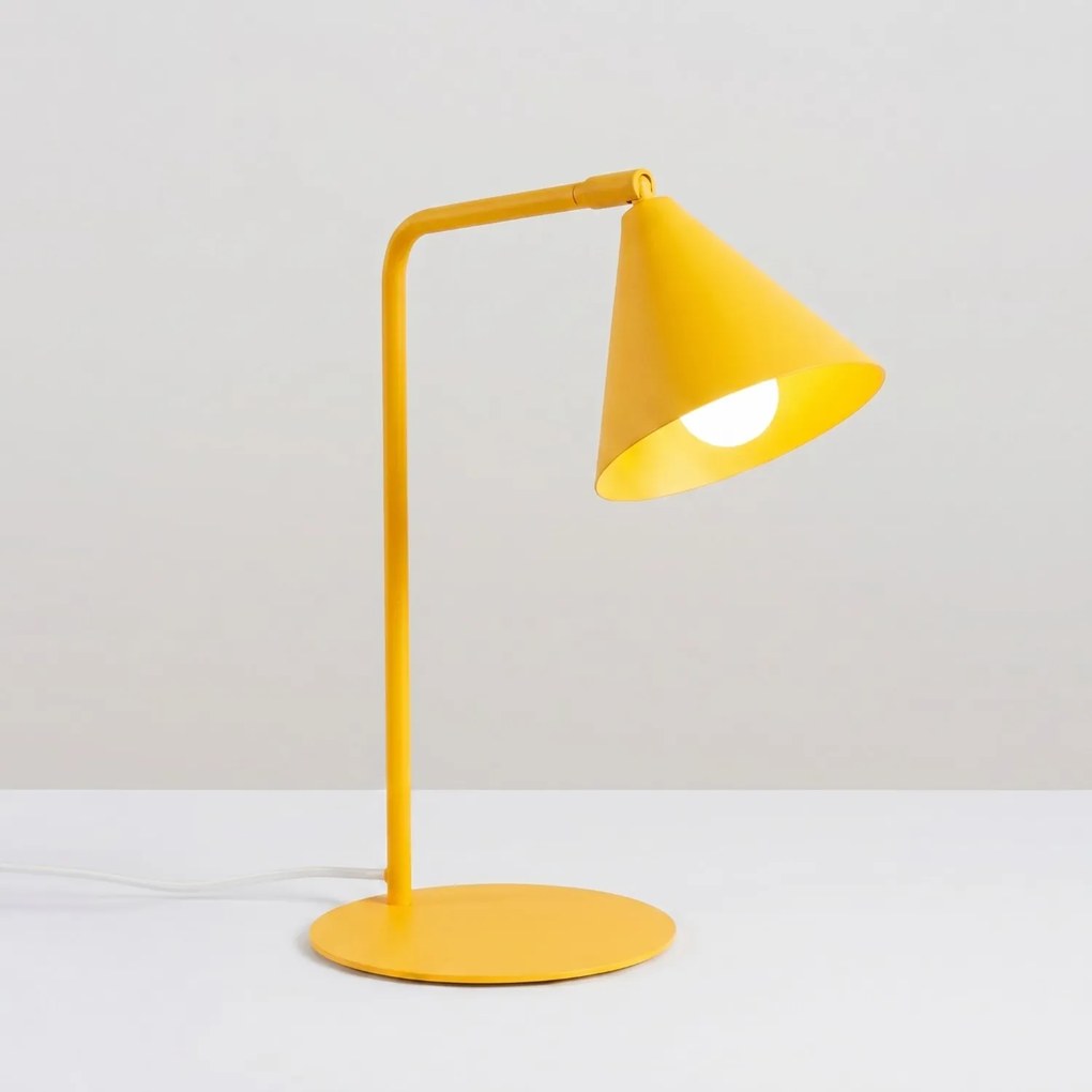 Sollux Lighting Stolní lampa NOX žlutá
