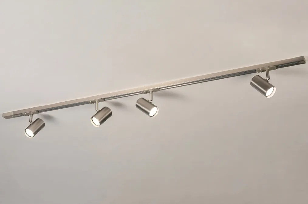 Stropní svítidlo kolejnicové do kuchyně Antre Silver 4