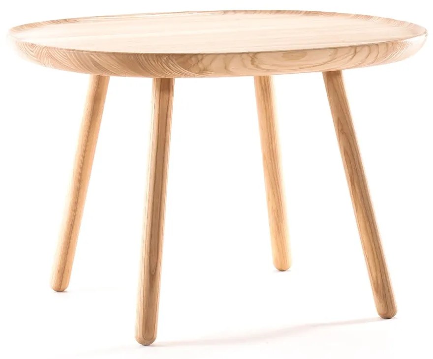 Přírodní odkládací stolek z masivu EMKO Naïve Large