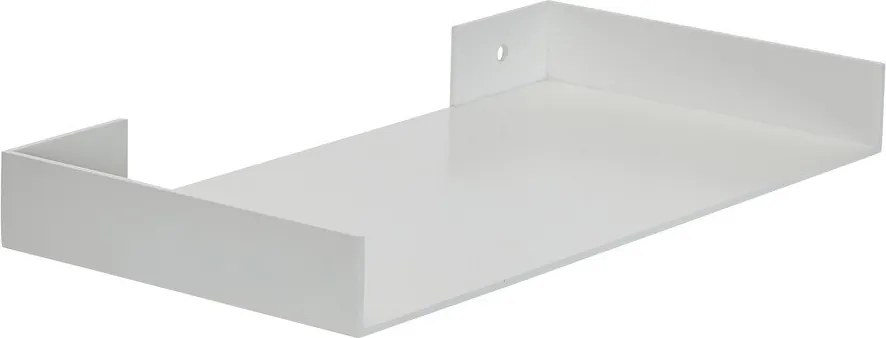 Světle šedá kovová police 30 cm Sheets – Hübsch