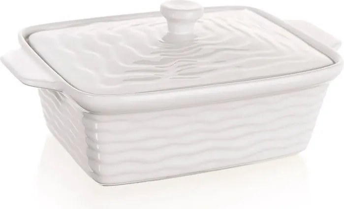 Forma zapékací obdélníková s víkem CULINARIA White 28 x 18 cm