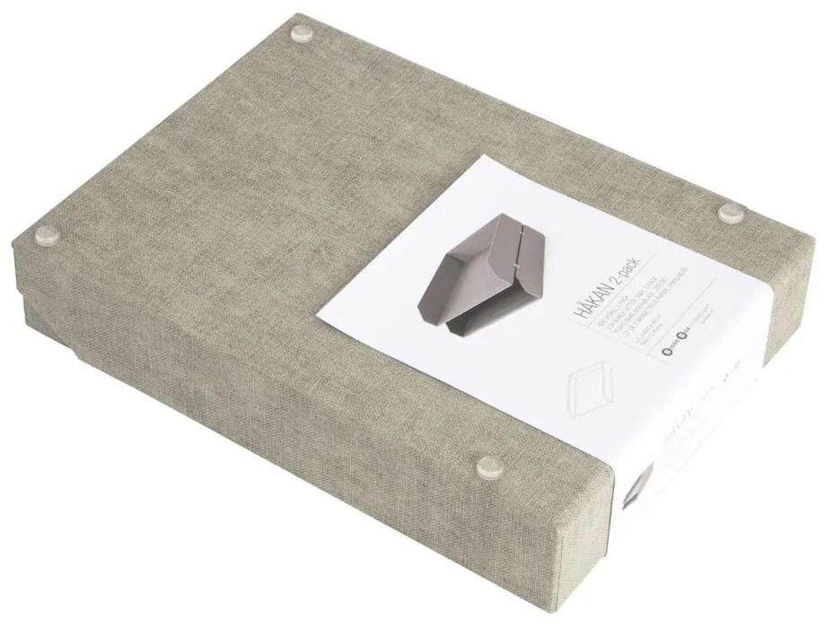 Kartonové organizéry na dokumenty v sadě 2 ks Hakan – Bigso Box of Sweden