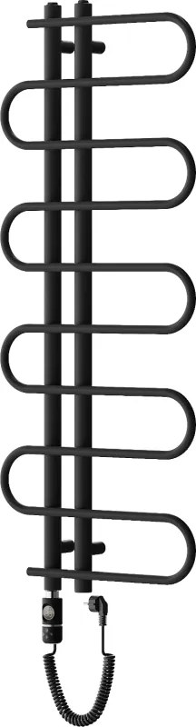 Mexen Kiso, elektrické topné těleso 1200 x 500 mm, 300 W, černá, W114-1250-500-2300-70
