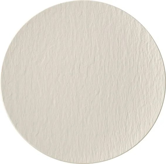 Villeroy & Boch Manufacture Rock Blanc jídelní talíř, Ø 25 cm 10-4240-2630