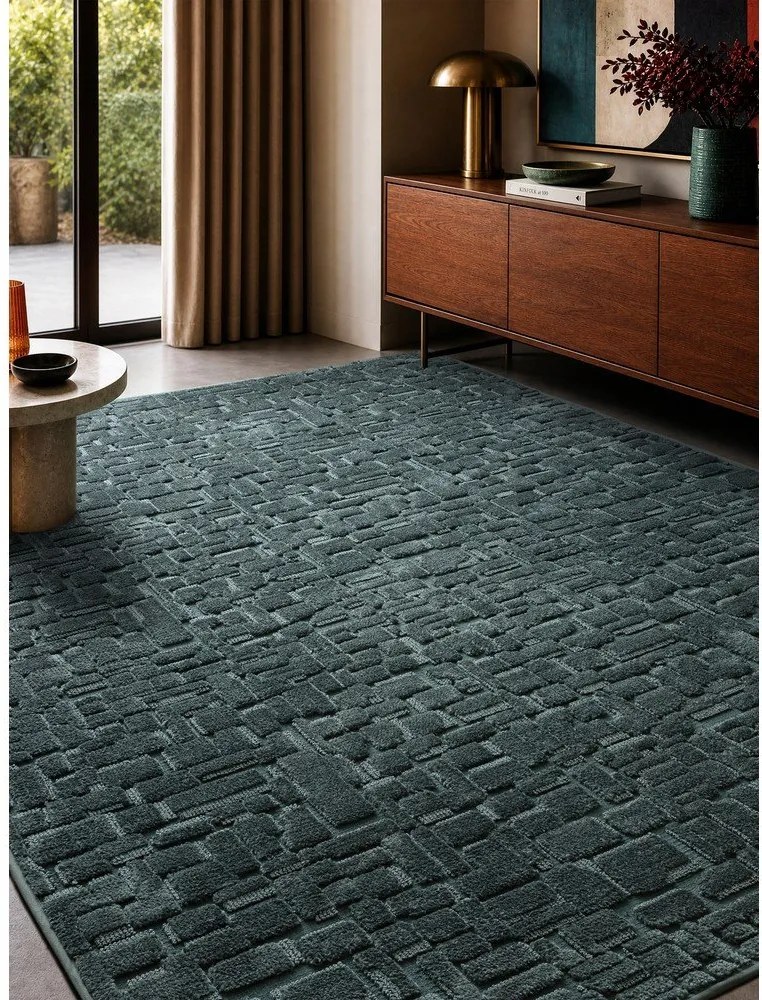 Zelenomodrý koberec 200x290 cm – Asiatic Carpets