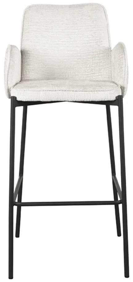 LABEL51 Barová židle JONI krémová 107 cm IH-50.184
