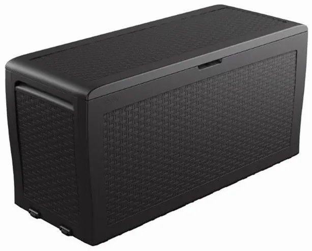 Box zahradní KETER Samoa Rattan Box 270l Graphite