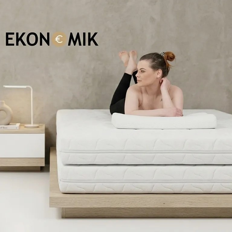 Matrace Ekonomik 13 EMI 90 × 200 cm 1+1 ZDARMA
