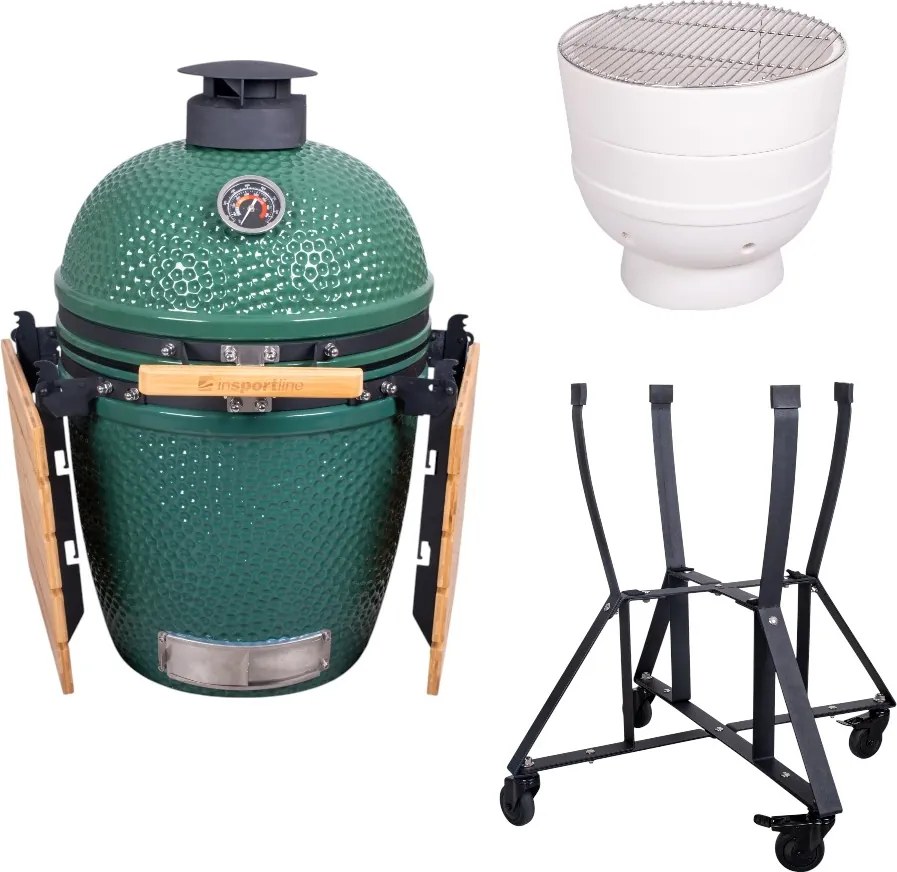 Keramický kamado gril inSPORTline Pasionato 20"