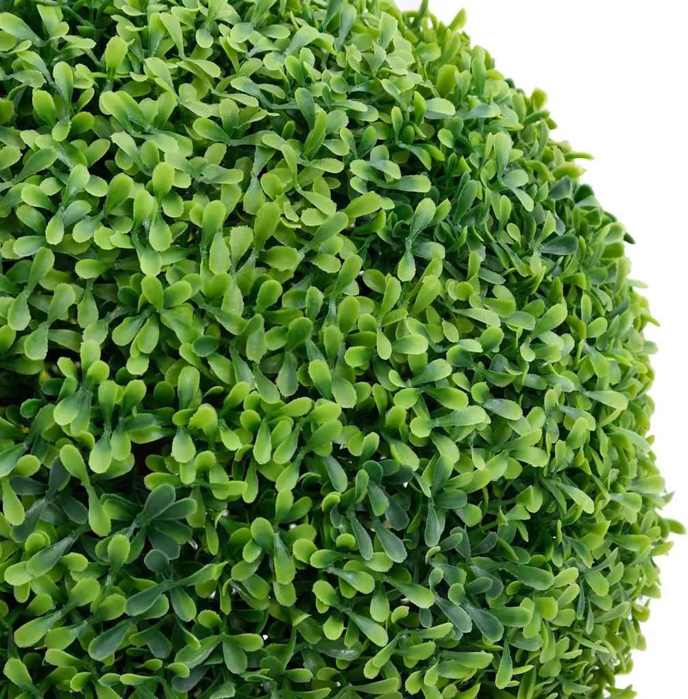 Umělý zimostráz ve tvaru koule s květináčem zelený 71 cm 336508
