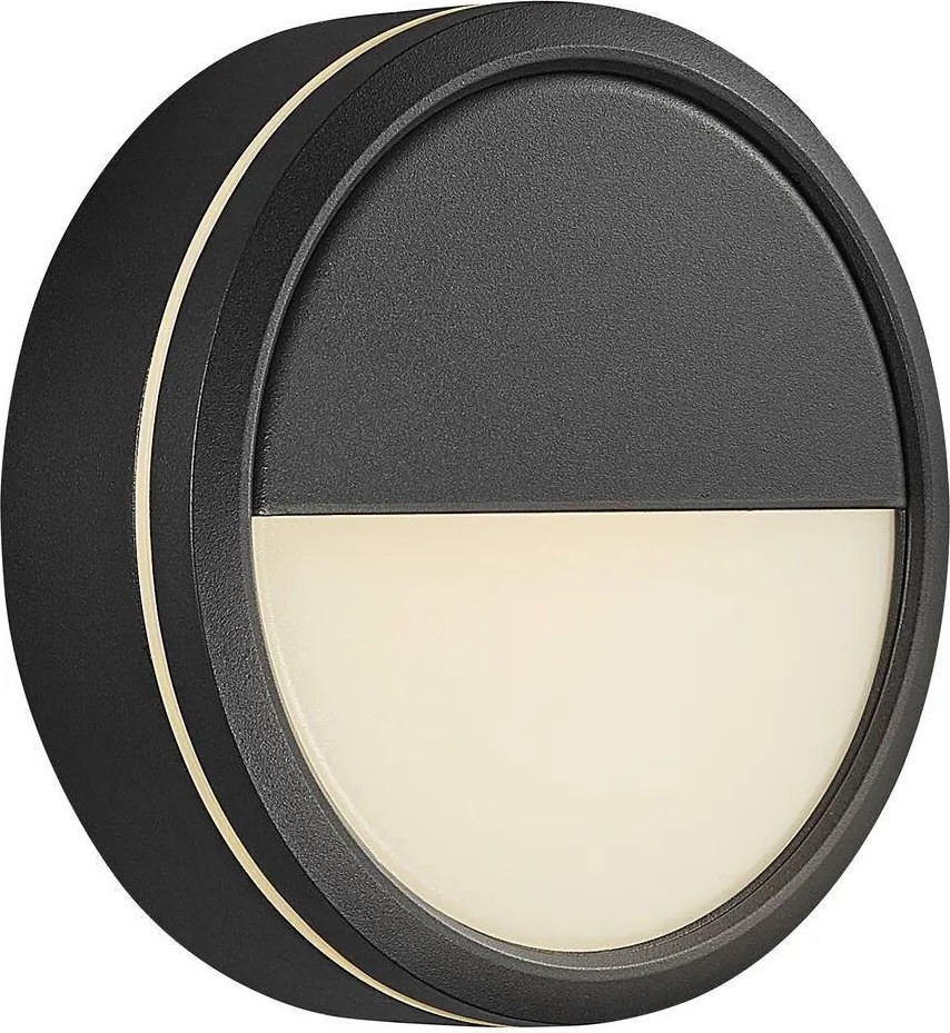 NOR 2019016003 Venkovní stropní svítidlo Ava 9,5W LED černá opál - NORDLUX