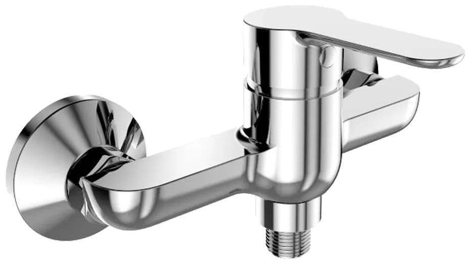 Mereo sprchová souprava Quatro a sprchová baterie Zuna 150 mm mosaz chrom CB609Z
