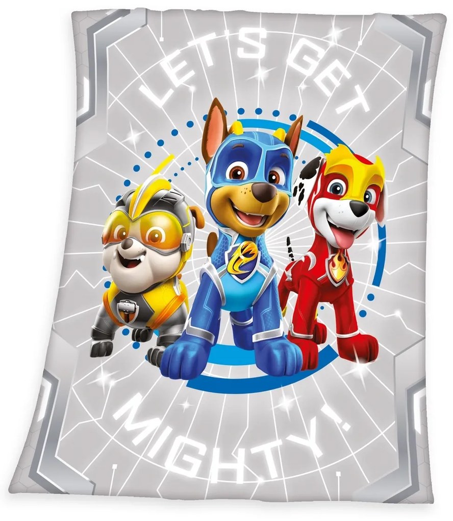 Herding Deka Paw Patrol Mighty Pups, 130 x 160 cm