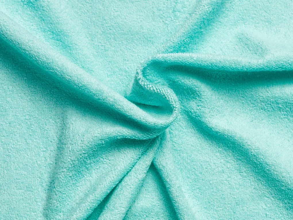 Froté prostěradlo tyrkysové Rozměr: 80x200