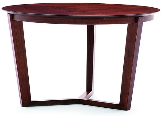 MONTBEL - Konferenční stůl FLEN 904L (v - 550 mm, lakovaný, Ø 750 mm, deska z MDF)