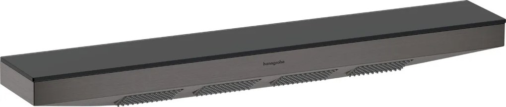 Hansgrohe Rainfinity, šíjová sprcha 500 1jet s poličkou, kartáčovaný černý chrom, HAN-26243340