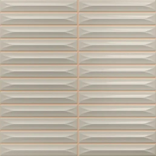 Obklad Vilar Albaro Arrow greige 20x20 cm reliéfní ARROW151GRE